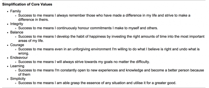 The Definitive Guide to Your Core Values | SmallBizClub